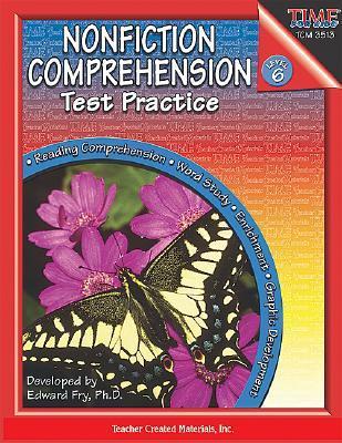 Nonfiction Comprehension Test Practice, Level 6 by Teacher Created ...