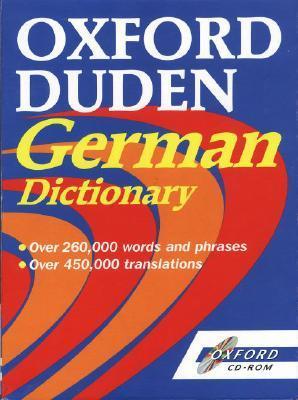Oxford Duden German Dictionary CD-ROM by OUP | Goodreads