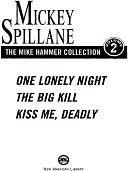 The Mike Hammer Collection, Volume II by Mickey Spillane | Goodreads
