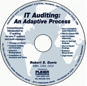 IT Auditing: An Adaptive Process (IT Auditing) by Robert E. Davis ...