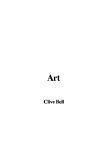Art - Clive Bell 1913 by Clive Bell 1913 | Goodreads