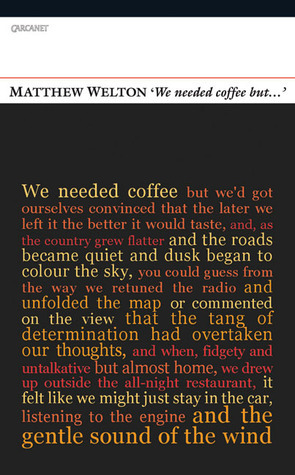'We Needed Coffee But . . .' by Matthew Welton | Goodreads