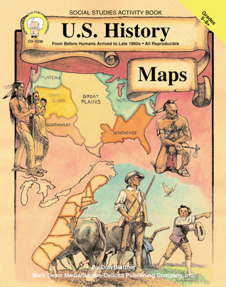 Mark Twain US History Book, Geography Workbook for Grades 5 and Up ...