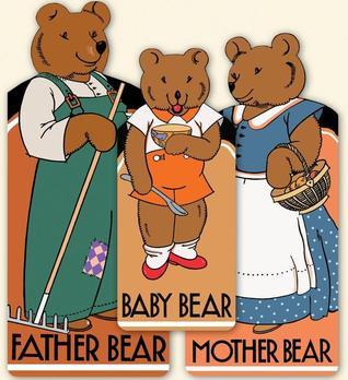 The Bear Family: 3 Shaped Books; Baby Bear/Mother Bear/Father Bear by ...