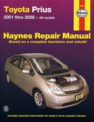 Toyota Prius, '01-'08 by Tim Imhoff | Goodreads