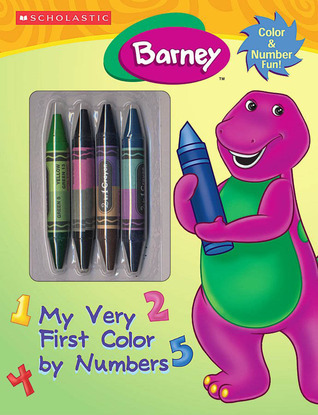 My Very First Color By Numbers (Barney) by Katie Tait | Goodreads