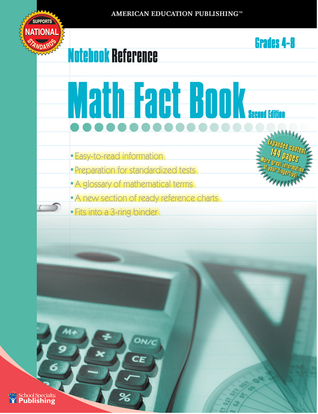 Math Fact Book: Grades 4-8 (Notebook Reference) 2nd Edition by American ...