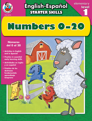 English-Espanol Starter Skills, Numbers 0 to 20 by School Specialty ...