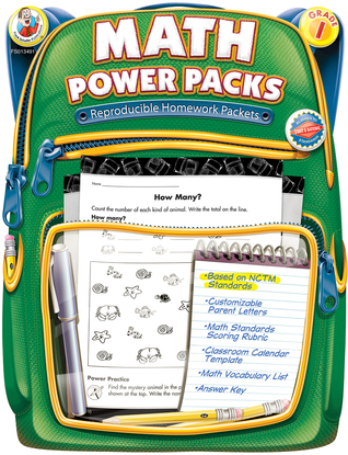 Math Power Packs, Grade 1 by Frank Schaffer Publications | Goodreads