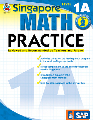 Singapore Math Practice Workbook—Level 1A, Grade 2 Math Book, Adding ...