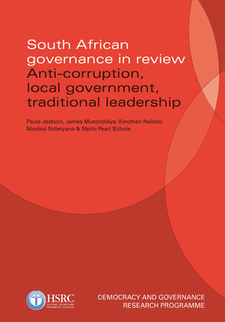 South African Governance in Review: Anti-Corruption, Local Government ...