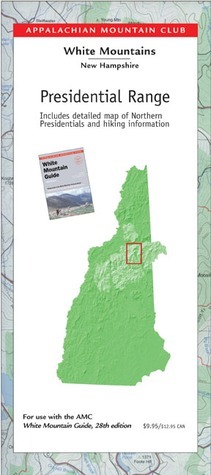 White Mountains Trail Map Presidential Range: Includes Detailed Map of ...