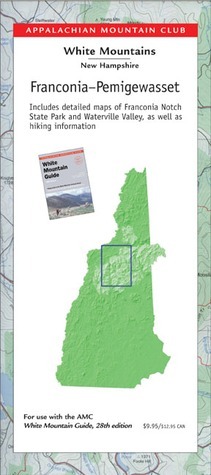 AMC Franconia-Pemigewasset Map, White Mountains, New Hampshire ...