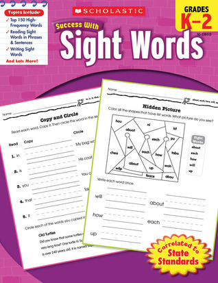 Success with Sight Words: Grades K-2 by Karen Baicker | Goodreads