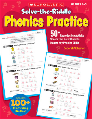 Solve-the-Riddle Phonics Practice: 50+ Reproducible Activity Sheets ...