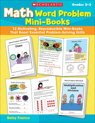 Math Word Problem Mini-Books: 12 Motivating, Reproducible Mini-Books ...