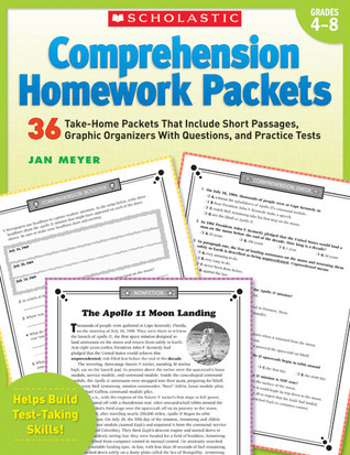 Comprehension Homework Packets: 36 Take-Home Packets That Include Short ...