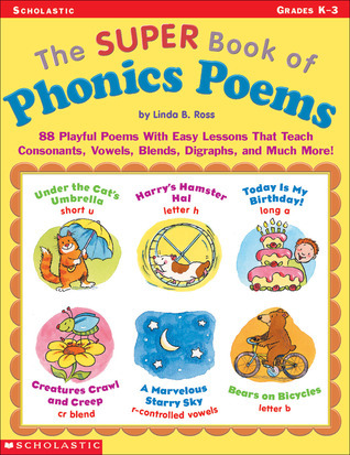 The Super Book of Phonics Poems: 88 Playful Poems With Easy Lessons ...