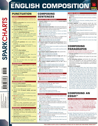 English Composition (SparkCharts) by SparkNotes | Goodreads