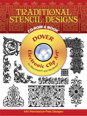 Traditional Stencil Designs (Book + CD-ROM) by Dover Publications ...