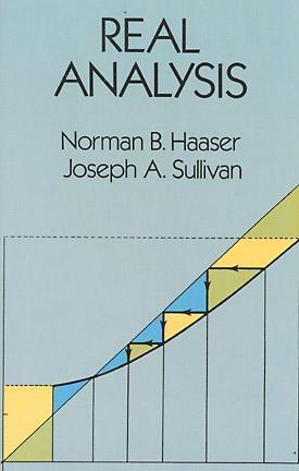 Real Analysis (Dover Books on Mathematics) by Norman B. Haaser | Goodreads