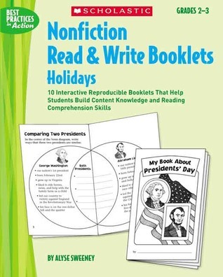 Nonfiction Read & Write Booklets: Holidays: 10 Interactive Reproducible ...