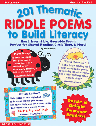 201 Thematic Riddle Poems to Build Literacy: Short, Irresistible Guess ...