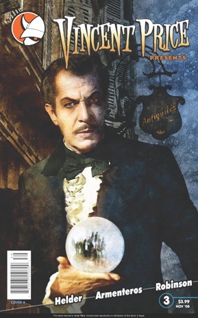 Vincent Price Presents, #3 (Vincent Comics, #3) by Darren G. Davis ...