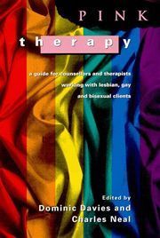 Pink Therapy: A guide for counsellors and therapists working with ...
