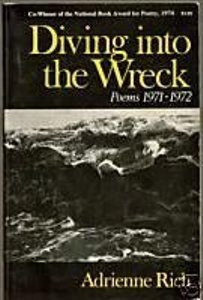 Diving Into the Wreck: Poems 1971-1972 by Adrienne Rich | Goodreads