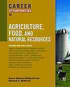Career Opportunities in Agriculture, Food and Natural Resources (Career ...