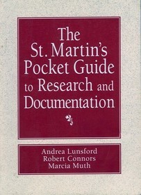 The St. Martin's Pocket Guide to Library Research and Documenting ...