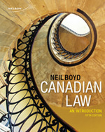 Canadian Law: An Introduction by Neil Boyd | Goodreads