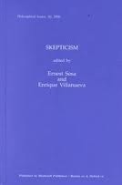 Skepticism, Volume 10 by Ernest Sosa | Goodreads
