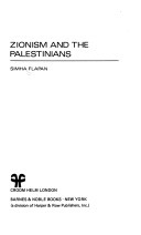 Zionism and the Palestinians by Simha Flapan | Goodreads