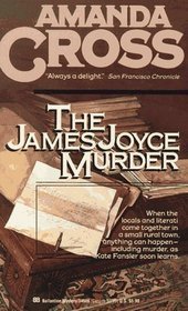 The James Joyce Murder (A Kate Fansler Mystery #2) by Amanda Cross ...