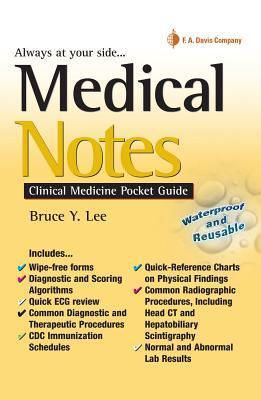 Medical Notes: Clinical Medicine Pocket Guide by Bruce Y. Lee | Goodreads