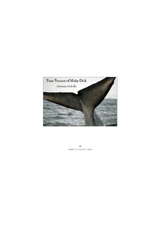 Herman Melville: Four Percent of Moby Dick by Michael Maranda | Goodreads