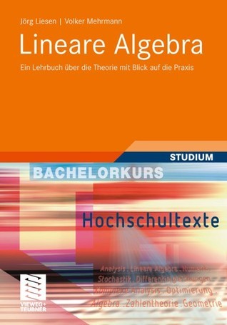 Lineare Algebra: Ein Lehrbuch über die Theorie mit Blick auf die Praxis ...