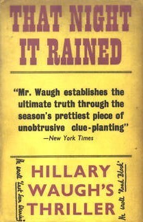 That Night it Rained by Hillary Waugh | Goodreads