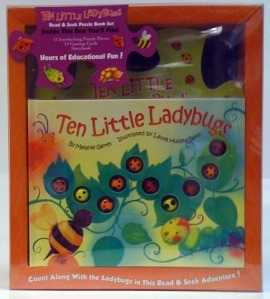 Ten Little Ladybugs Read & Seek Puzzle Book Set by Melanie Gerth ...