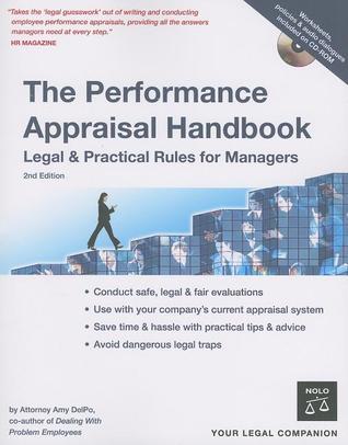 The Performance Appraisal Handbook: Legal & Practical Rules for ...