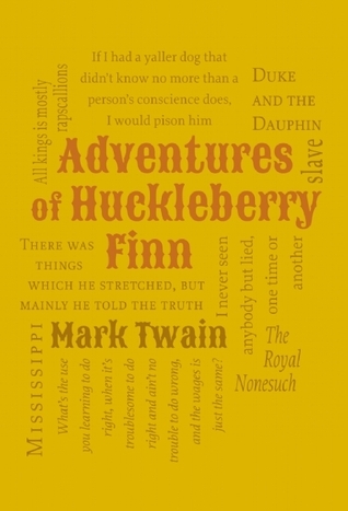 Adventures of Huckleberry Finn (Word Cloud Classics) by Mark Twain ...