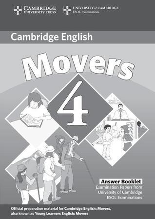 Cambridge Young Learners English Tests Movers 4 Answer Booklet ...