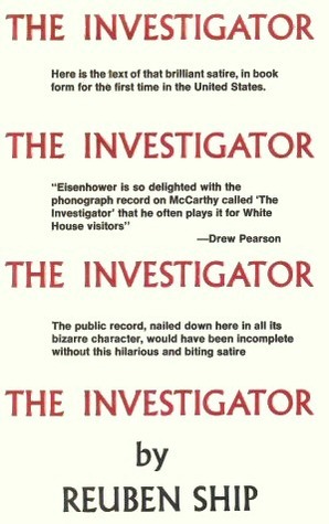 The Investigator by Reuben Ship | Goodreads
