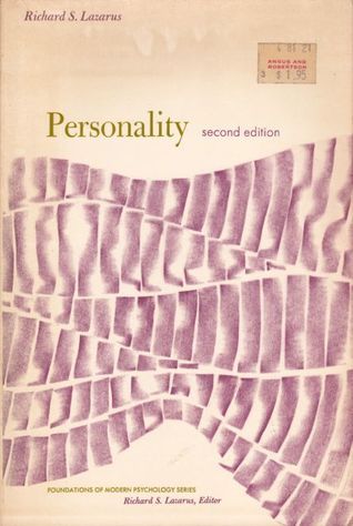 Personality by Richard S. Lazarus | Goodreads