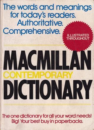 Macmillan Contemporary Dictionary by William Darrach Halsey | Goodreads