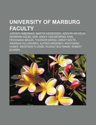 University of Marburg Faculty: Jurgen Habermas, Martin Heidegger ...
