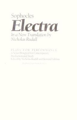 Electra (Plays for Performance Series) by E. A. Sophocles | Goodreads