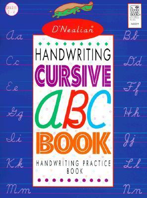 D'Nealian Handwriting Cursive ABC Book: Handwriting Practice Book by ...